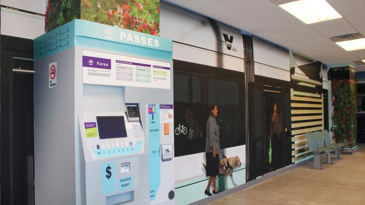 Mobility Center Interior TVM