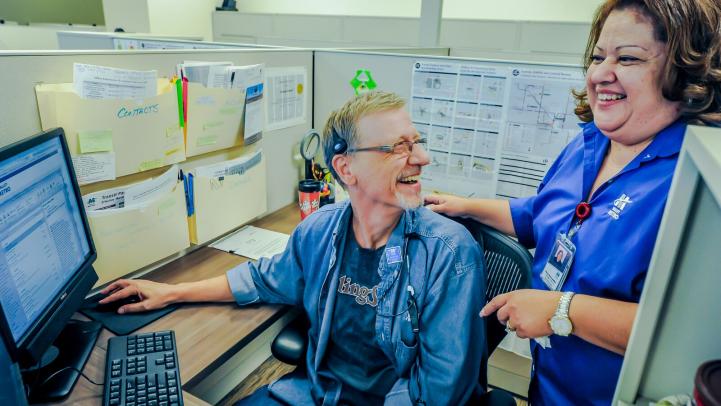 Customer service call center