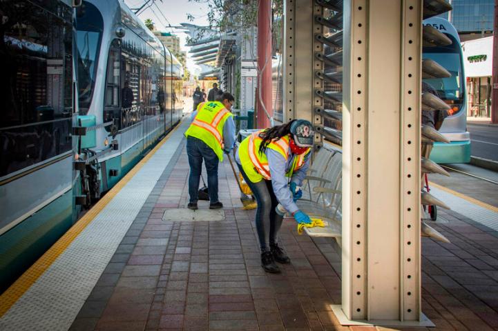 Cleaning up the platform