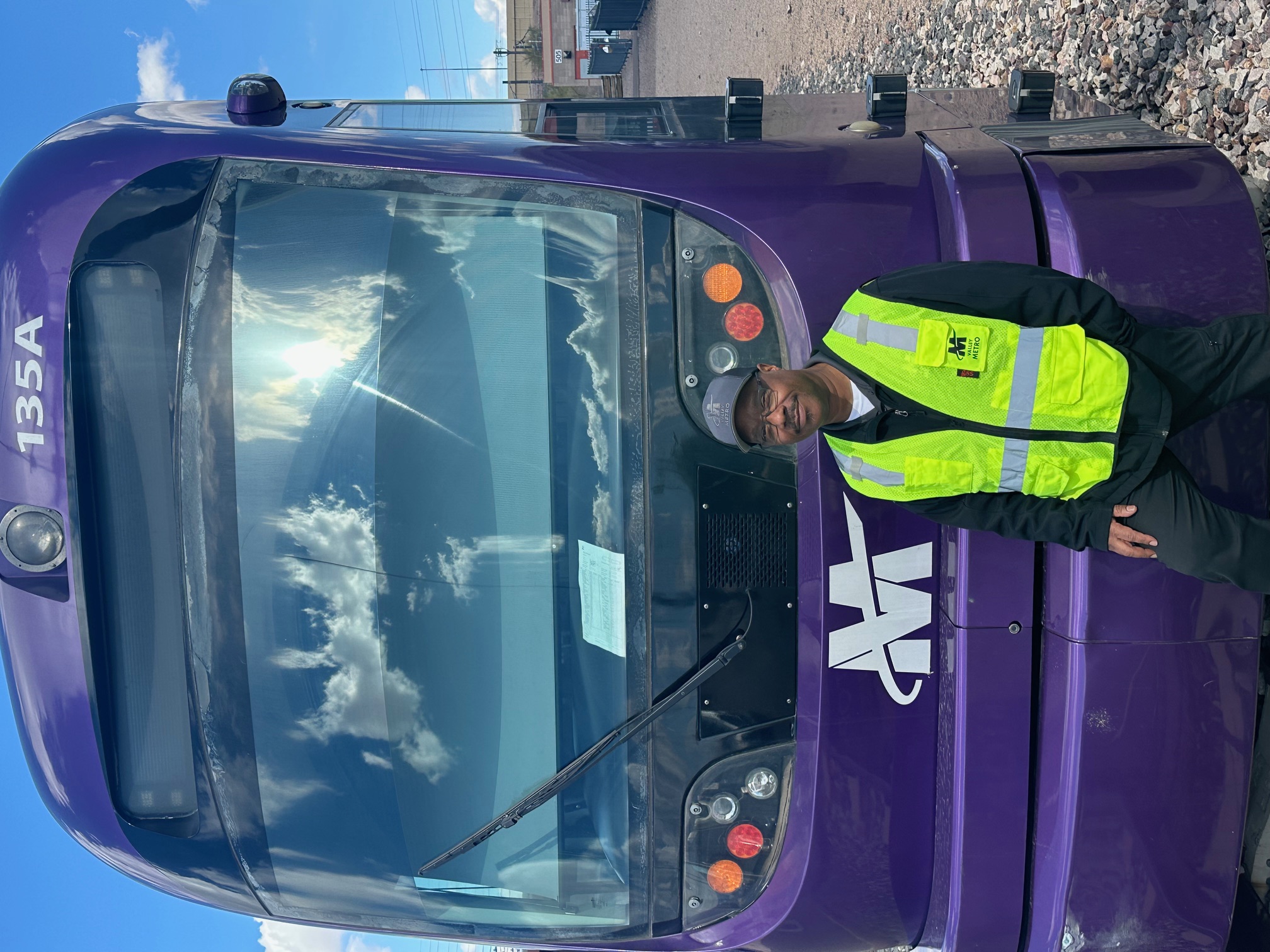 Valley Metro Light Rail Train Controller Gerald Howard