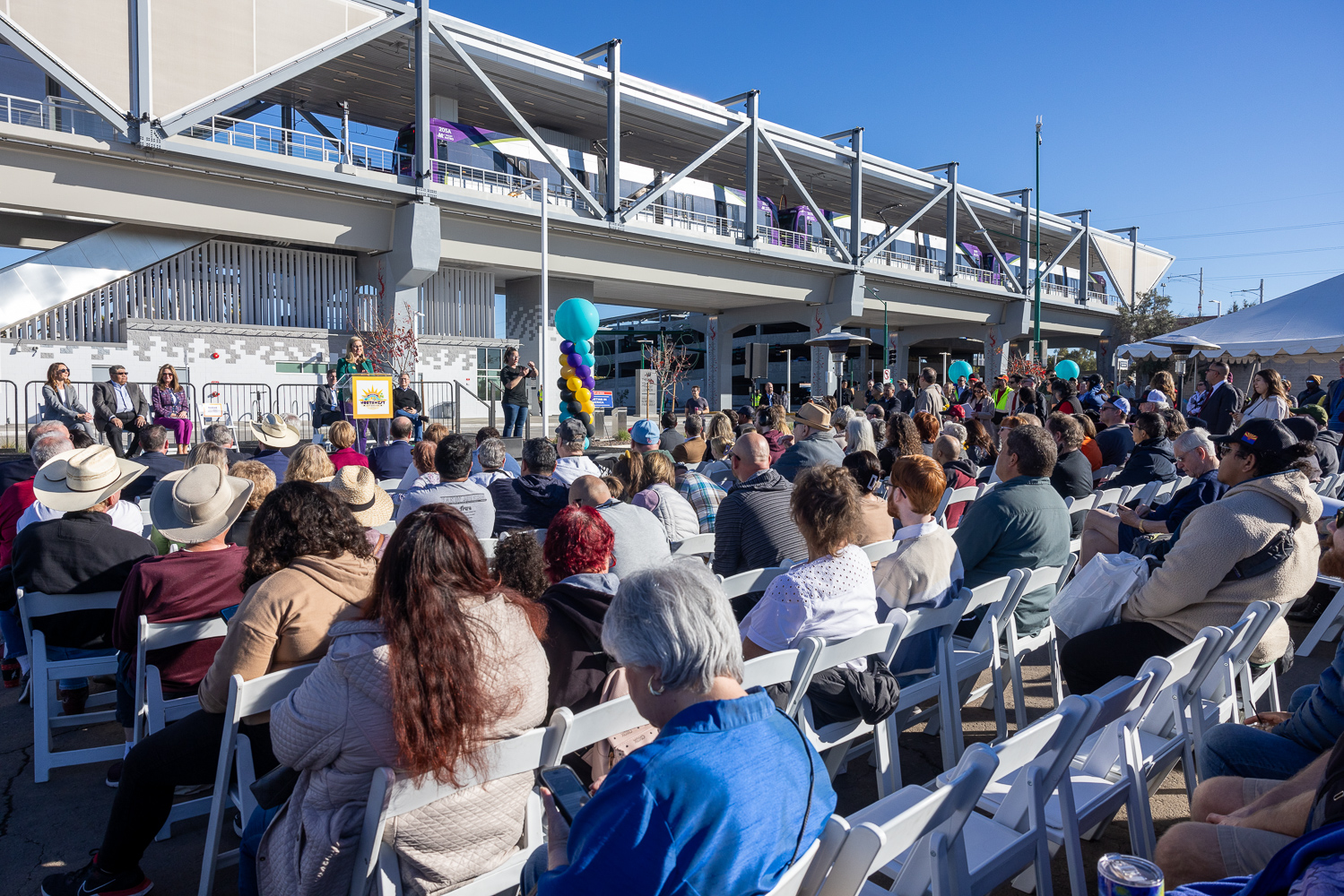 Valley residents celebrating opening of Northwest light rail extension