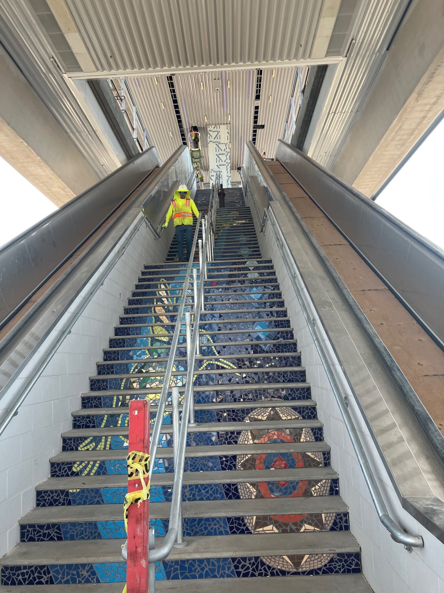 Before the light rail stations can open for service, trains will test ...