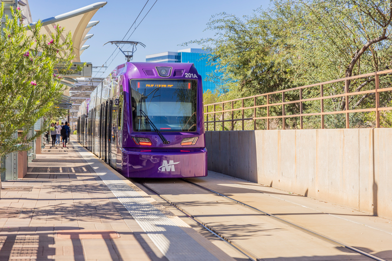 Photo of light rail