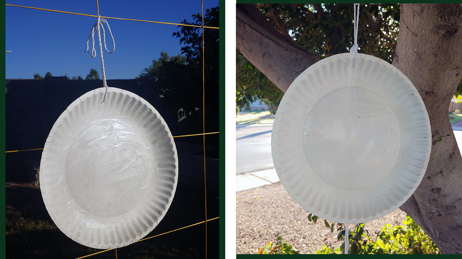 Leave both pollution catchers in place for a couple of days.