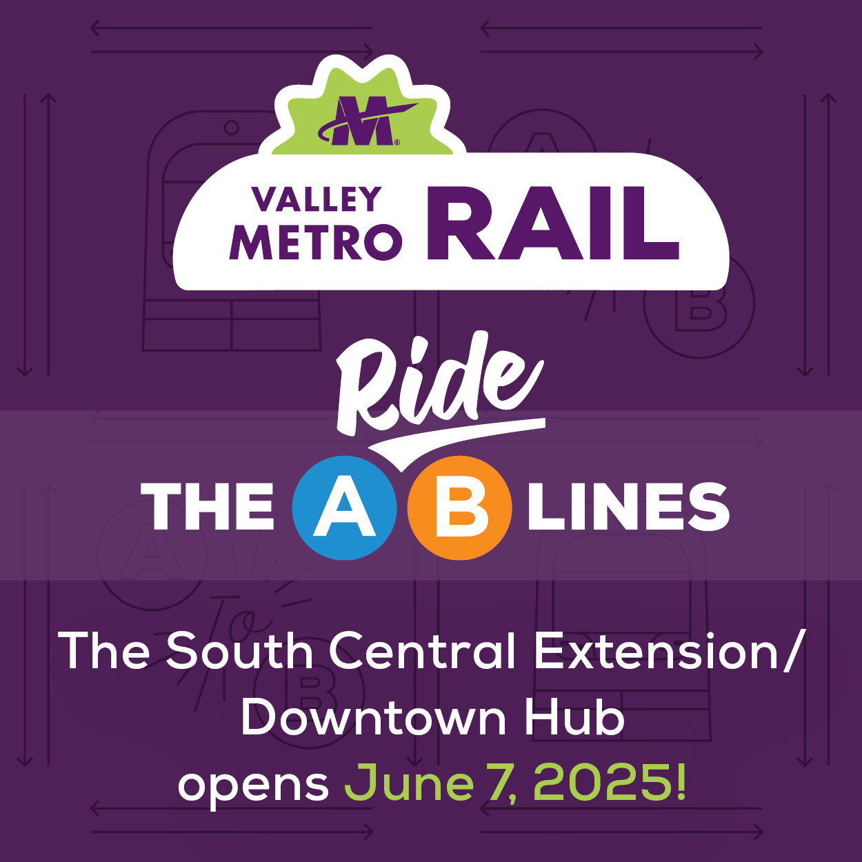 Ride the AB Lines - The Souh Central Extension/Downtown Hub opens June ...